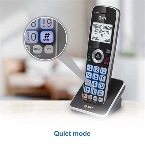 atandt dlp72412 4 handset answering system with connect to cell and smart