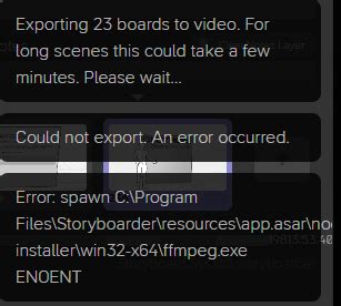 Video Export Issue Wonderunit Storyboarder GitHub