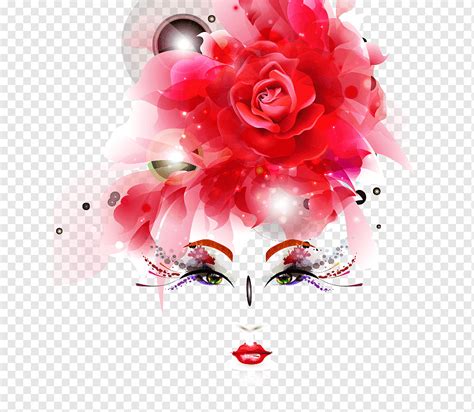 수채화 꽃 수채화 그림 만화 핑크 컷 꽃 꽃잎 정원 장미 만화 꽃을 잘라 플로랄 디자인 Png Pngwing