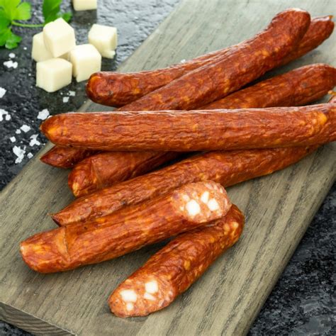 Pepperoni With Mozzarella Snack Sticks The Butchers Block By Maxbauer