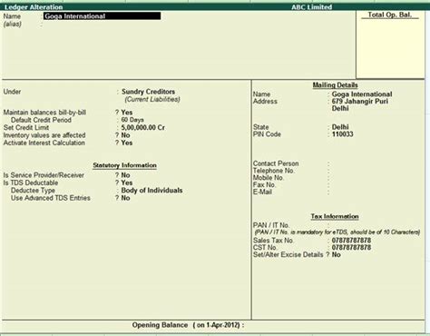 Lesson How To Copy A Ledger Tally Knowledge