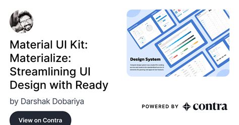 Material Ui Kit Materialize Streamlining Ui Design With Ready By