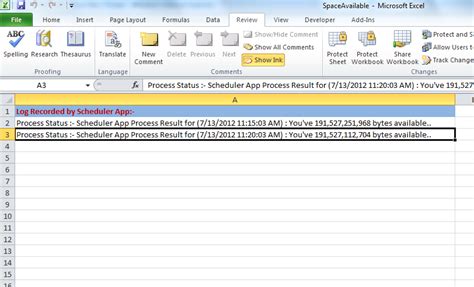 Excel Scheduler Process To Run The Excel Workbook Macro