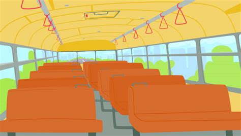 140 School Bus Interior Stock Illustrations Royalty Free Vector