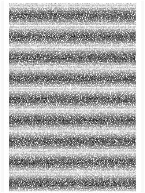 Shrek Script Poster For Sale By Luanleer Redbubble