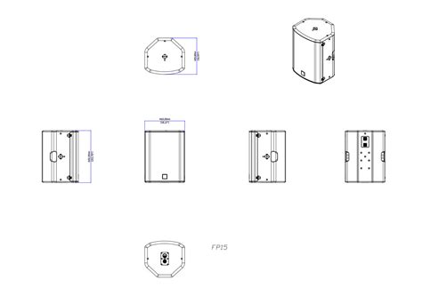 Flexpoint Fp15 15 High Output Coaxial Point Source Loudspeaker