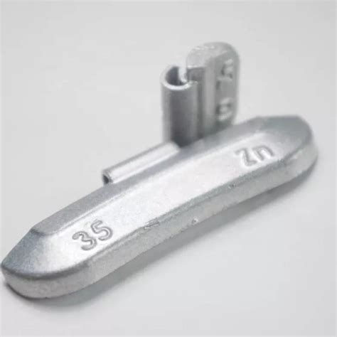 Zinc Clip On Wheel Weight Plastic Coated Zn Clip On Wheel Weight And