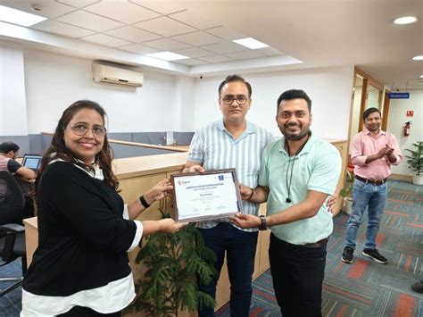 Rishi Shukla On Linkedin Get Aword For Exceptional Performance In Month Of July 24