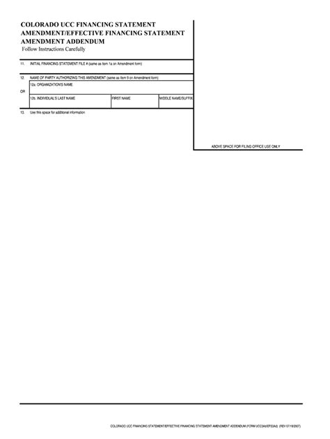 Ucc3ad P65 Ucc Financing Statement Amendment Form Fill Out And Sign Printable Pdf Template