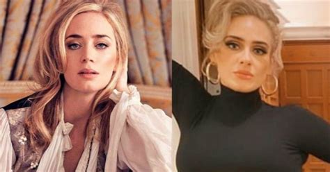 Confunden A Emily Blunt Con Adele En Sesión De Fotos Para Vanity Fair