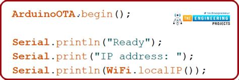 ESP32 OTA Over The Air Programming The Engineering Projects