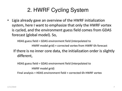 Vortex Initialization Of The Atmospheric Model In Hwrf Ppt Download