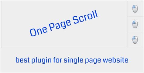 one page scroll code market