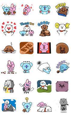 Stiker Bt21 Van