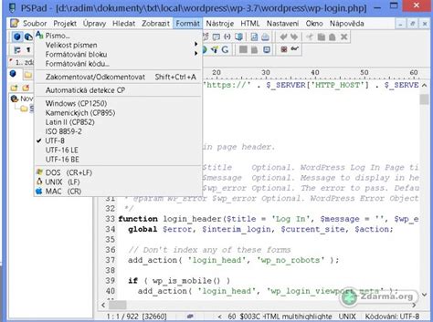 Pspad Editor Pro Html Php Xhtml Javascript Perl A Další