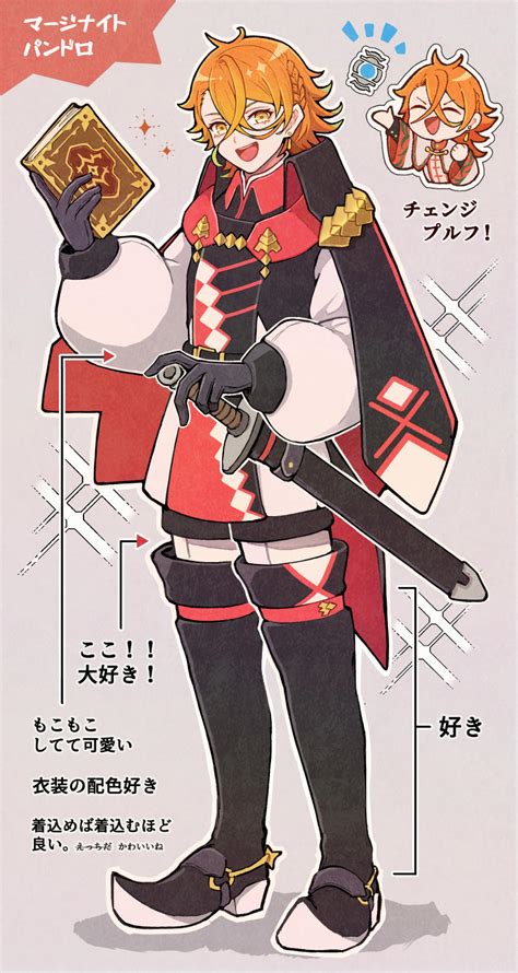 Pandreo Fire Emblem And More Drawn By Kuhaha Danbooru