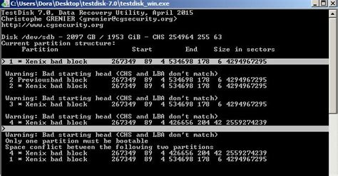 testdisk urgent help windows 7 forums