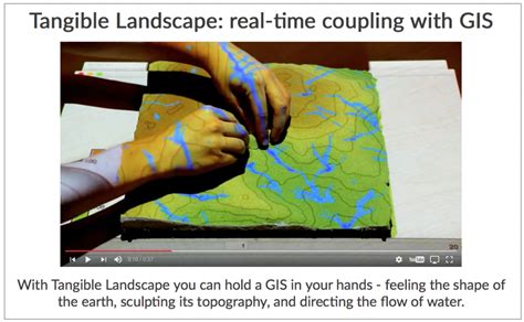 GIS At Your Fingertips Tangible Landscape Webinar Showcases Open Source Solutions Center For