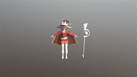 Megumin V2 Download Free 3d Model By Nopantscarl F07a146 Sketchfab