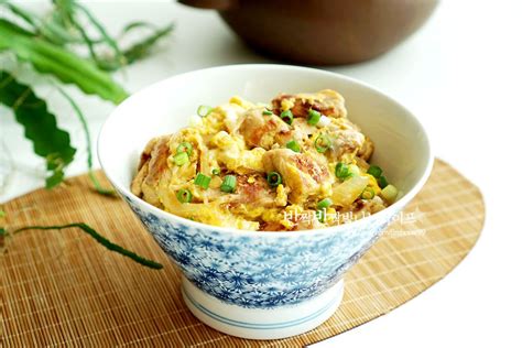 일본식 닭고기덮밥 오야꼬동 만들기