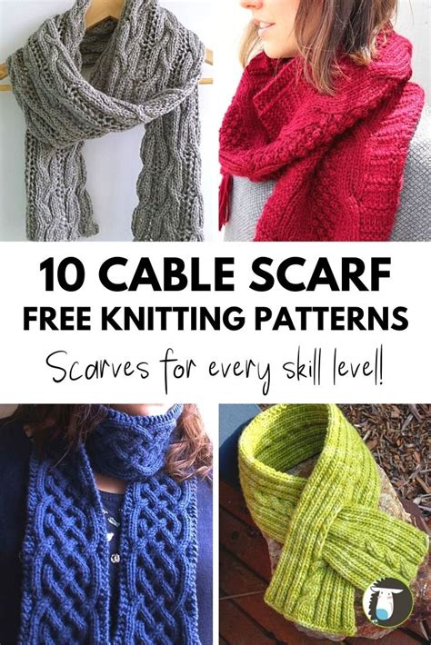 Free Crochet Cable Scarf Pattern Cable Fade Scarf Crochet Pattern