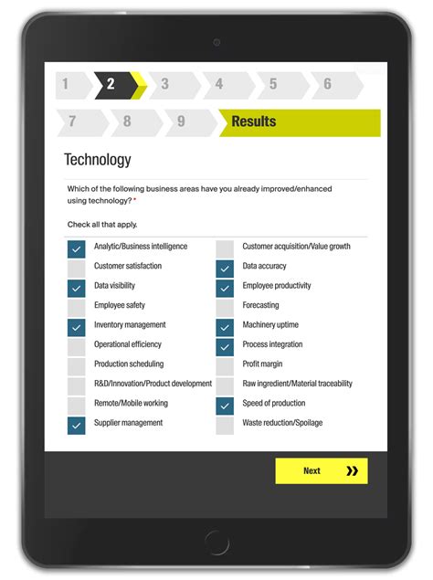 Digital Transformation Assessment All Industries