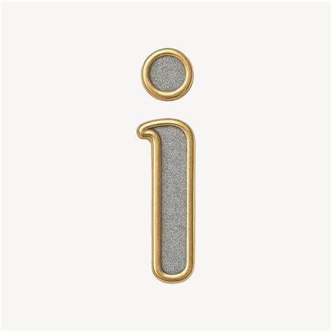 Elegant Gold Letter I Illustration Free Photo Illustration Rawpixel