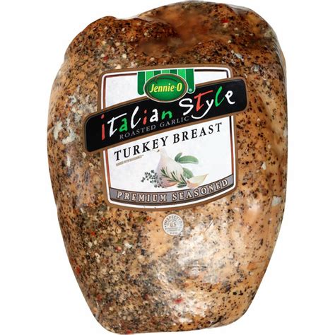 Jennie O Italian Style Roasted Garlic Turkey Breast 1 Each Delivery