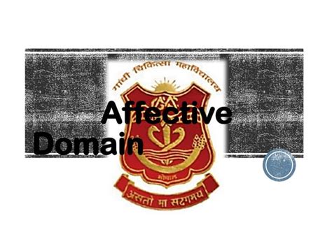 Learning Affective Domain Introduction Pptx