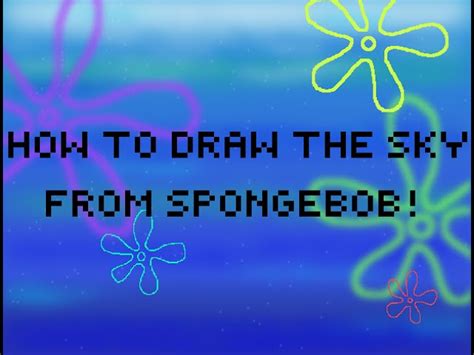 How To Draw Spongebob Clouds