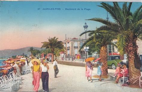 Postcard From Juan Les Pins South Of France I D Like To Visit This