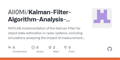Github All0mikalman Filter Algorithm Analysis Matlab Matlab