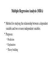Understanding Multiple Regression Analysis and Neural Networks | Course Hero