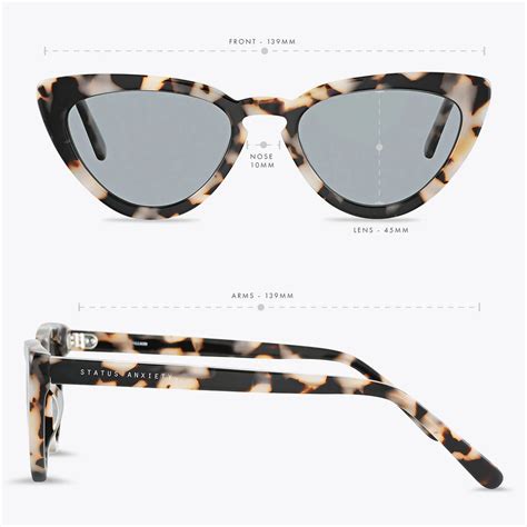 Villain Sunglasses White Tort