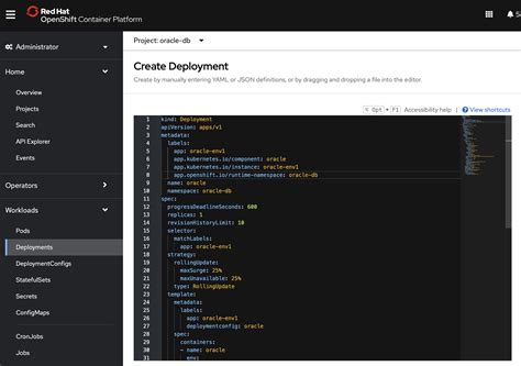 Deploy Oracle On Openshift To Use With Maximo