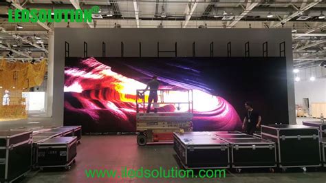 LEDSOLUTIONs P2 6 HD LED Display Shines At Prestigious European Art Festival LEDSOLUTION LED