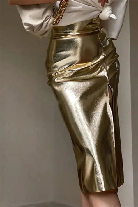 Kimberly® Leather Skirt Lily Hil