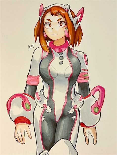 Uraraka Ochako Fan Art Sketches Sketch Book