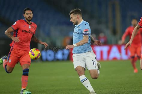 Italian Serie A 2021 2022 Football Match Ss Lazio Vs Atalanta Rome