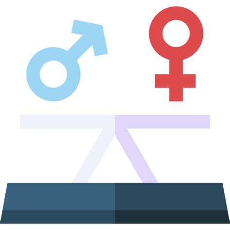 Gender Equality Basic Straight Flat Icon