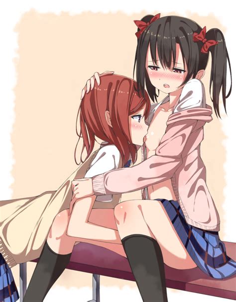 Nishikino Maki And Yazawa Nico Love Live And 1 More Drawn By Fupe