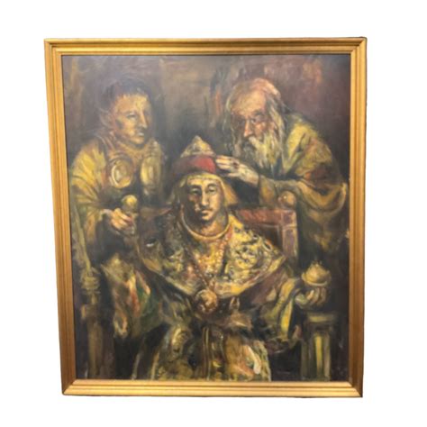 Jonah Kinigstein Untitled Oil On Board Auction