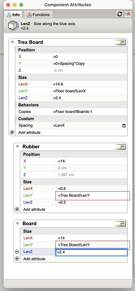 Copy Won T Change Dynamic Components SketchUp Community