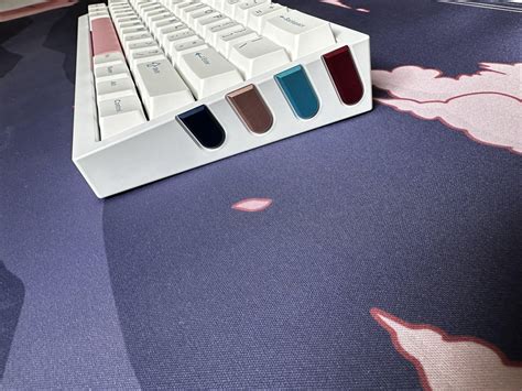 prototype for a koyori themed custom keyboard i had a friend design for