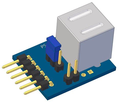Pmod Ps2 Port Connector For Keyboard And Mouse