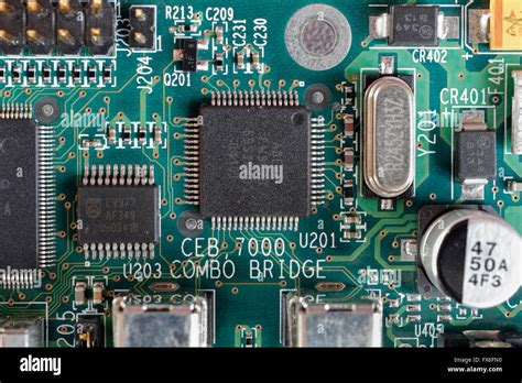 Electronic Circuit Board Integrated Circuits Ics Components Modern
