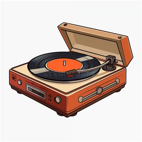 Cartoon Record Player