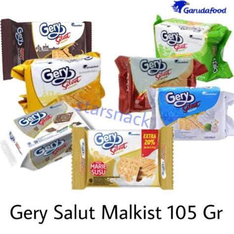 Jual Gery Saluut Malkist 105g Aneka Rasa Shopee Indonesia