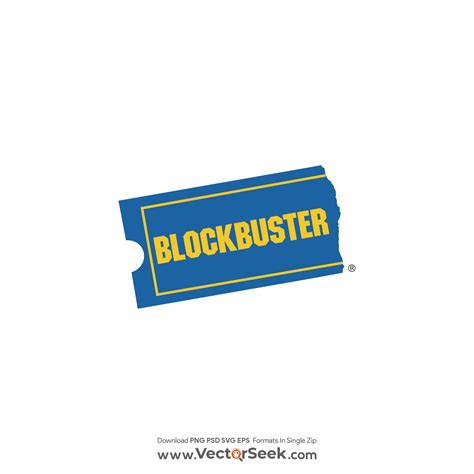 Blockbuster Logo In Png Svg Vector Format Free Download