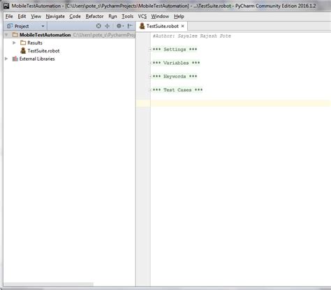 Robot Framework For Mobile Test Automation Xoriant